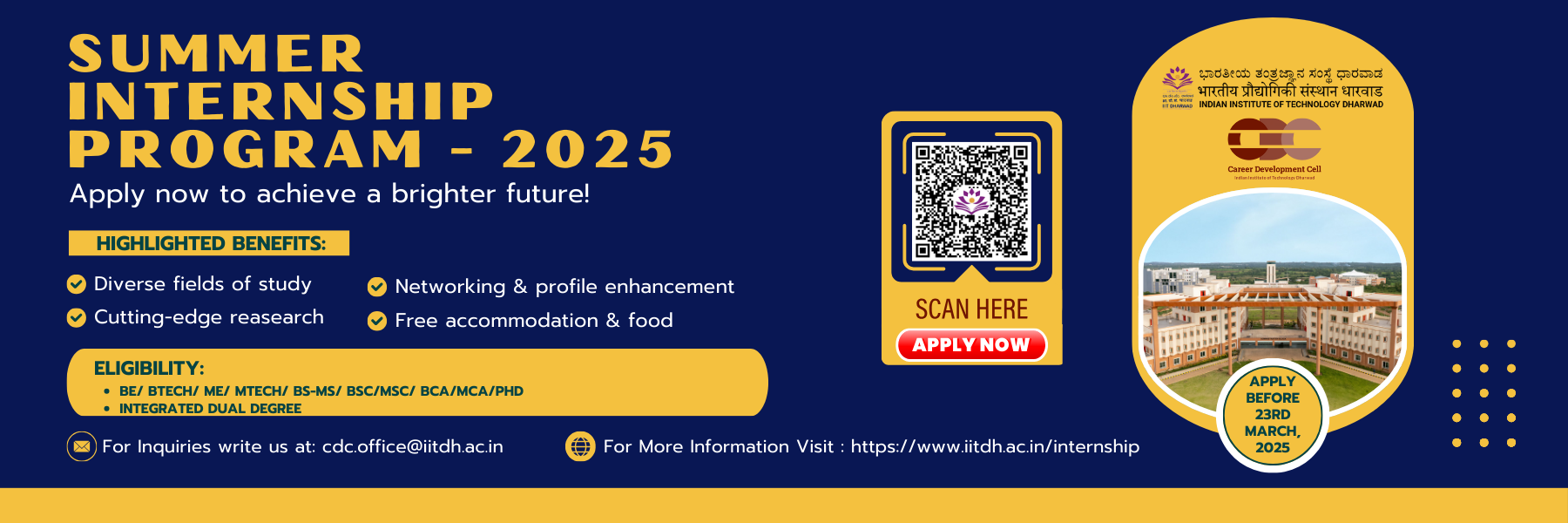 Indian Institute of Technology Dharwad | IIT Dharwad